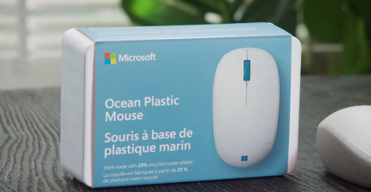 Microsoft’s New Mouse Has A Shell That’s 20% Recycled Ocean Plastic