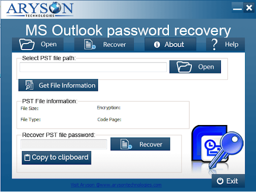 How To Recover The Password Of An Outlook Data File (.pst)