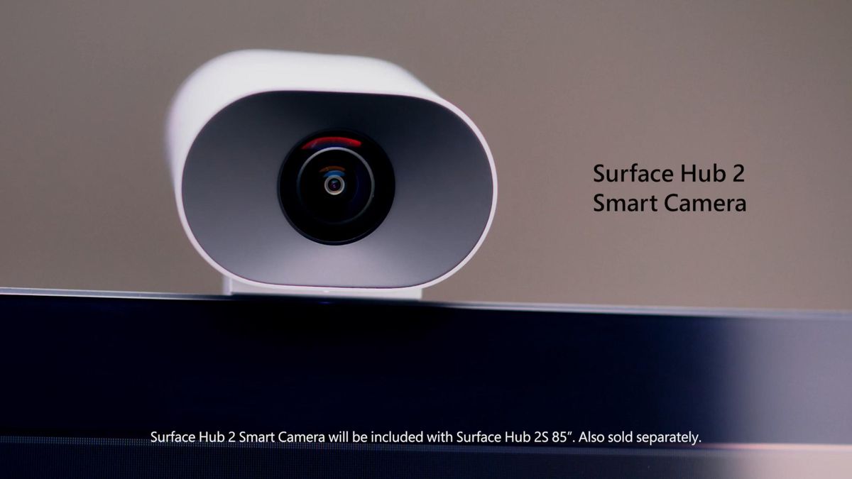 Microsoft Introduces First AI-Powered Smart Camera For Surface Hub 2