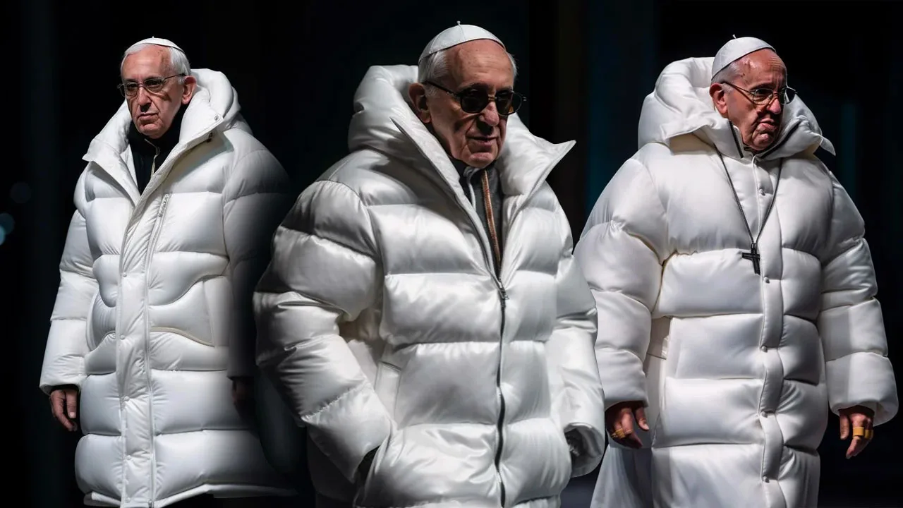 The Swagged-Out Pope Is An AI Fake, A Glimpse Of New Reality