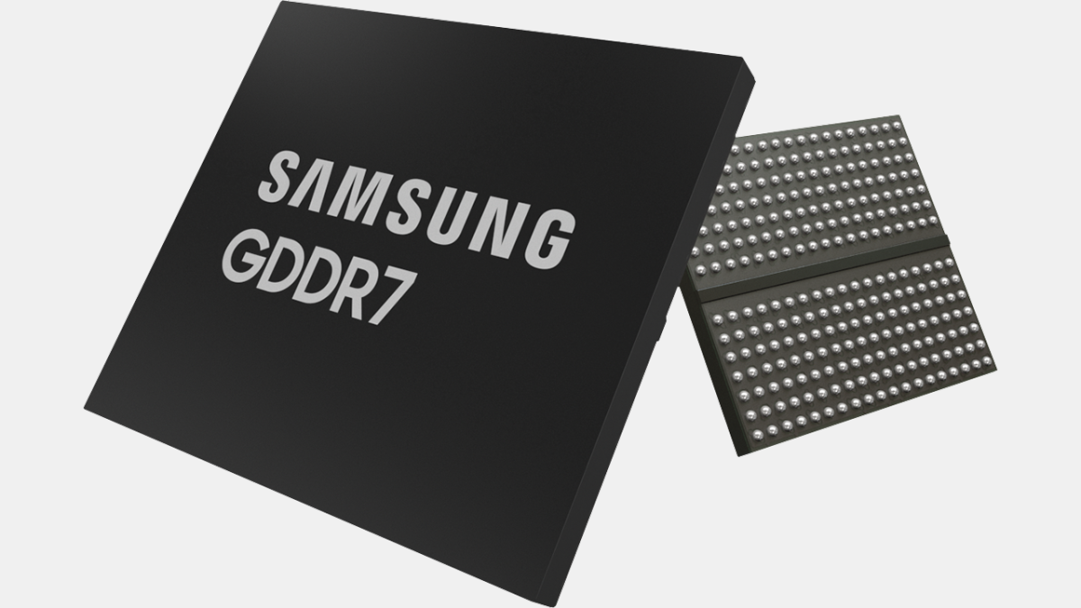 Samsung Introduces First Of It's Kind GDDR7 Memory Chips