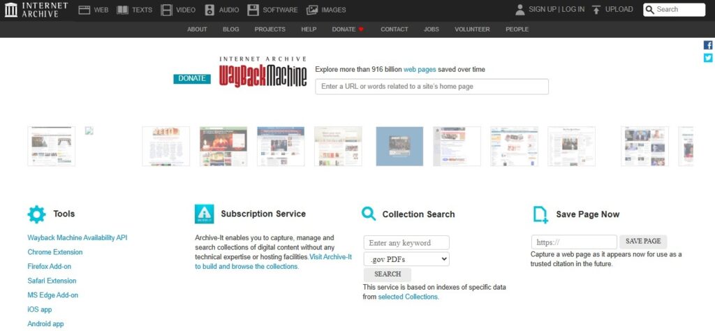 10 Best Wayback Machine Alternatives for Archived Sites